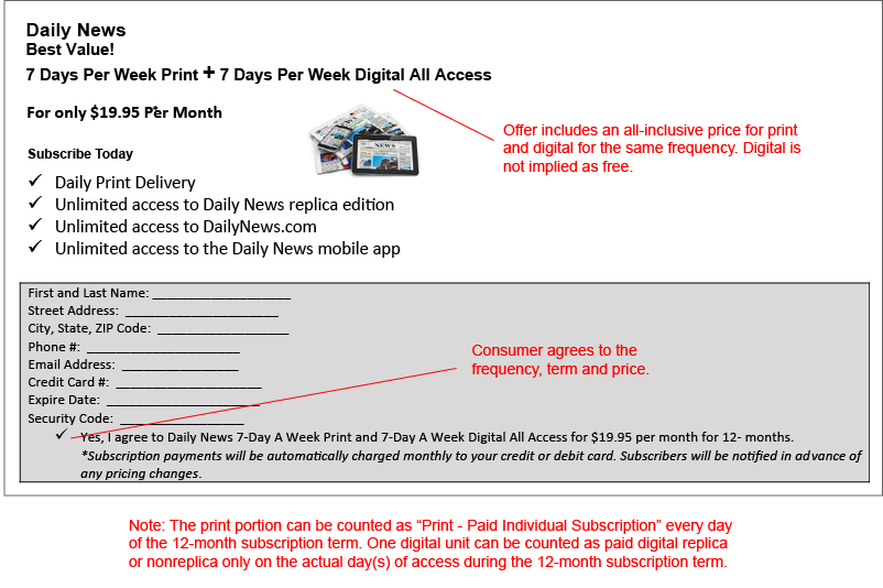 News media paid digital editions